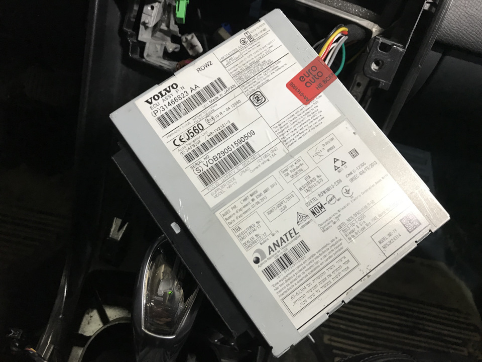 Мультимедиа Ihu вместо IAM — Volvo XC60 (1G), 2,4 л, 2013 года ...