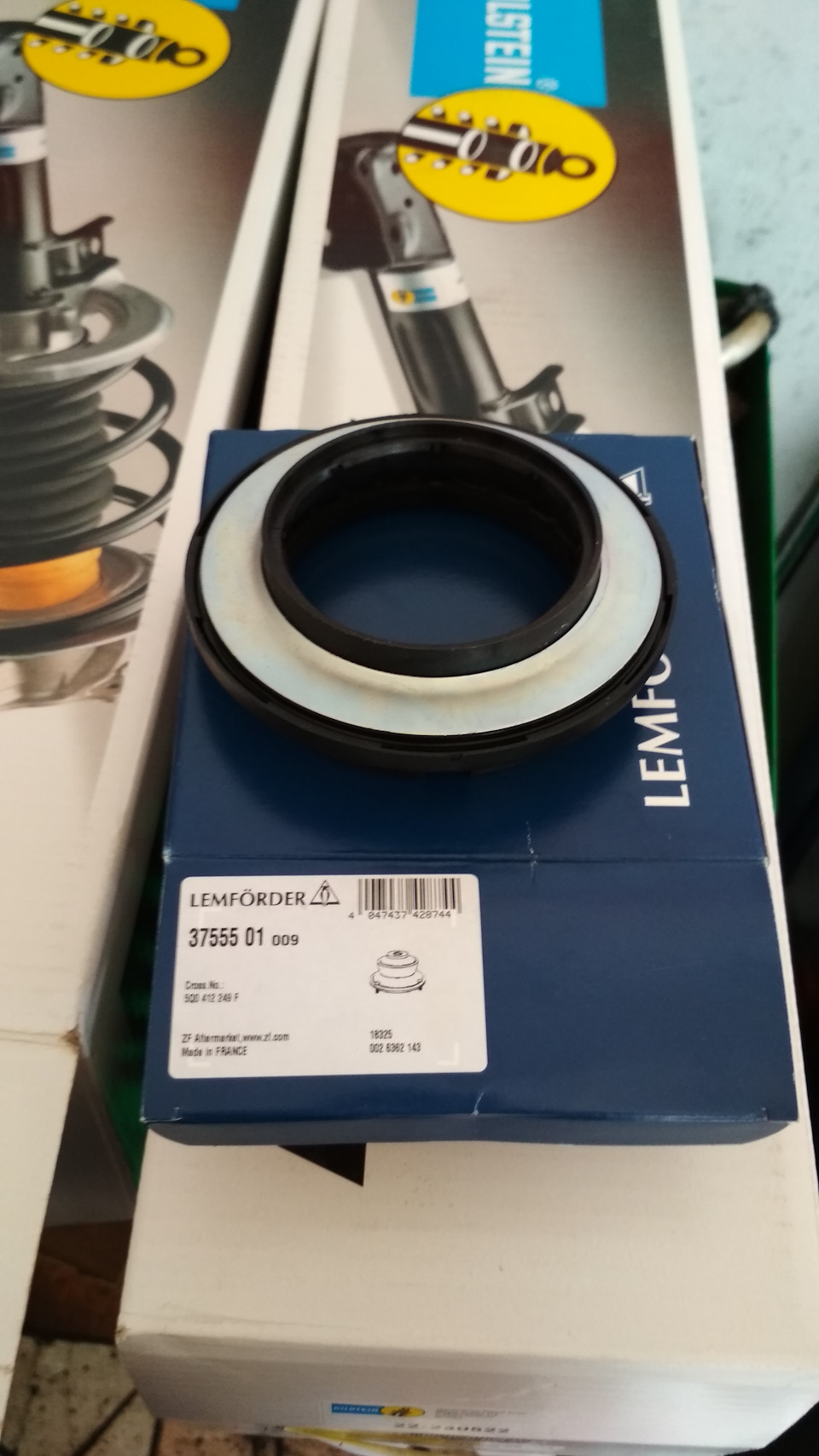 3755501 Подшипник опоры амортизатора LEMFORDER | Запчасти на DRIVE2