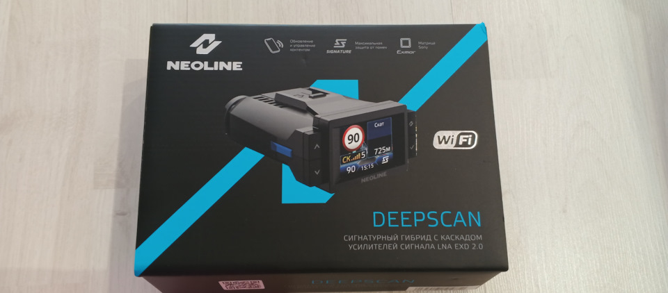 Neoline DEEPSCAN WI-FI BLACK сигнатурный гибрид. — Chevrolet Lacetti SW, 1,6 л, 2011 года ...