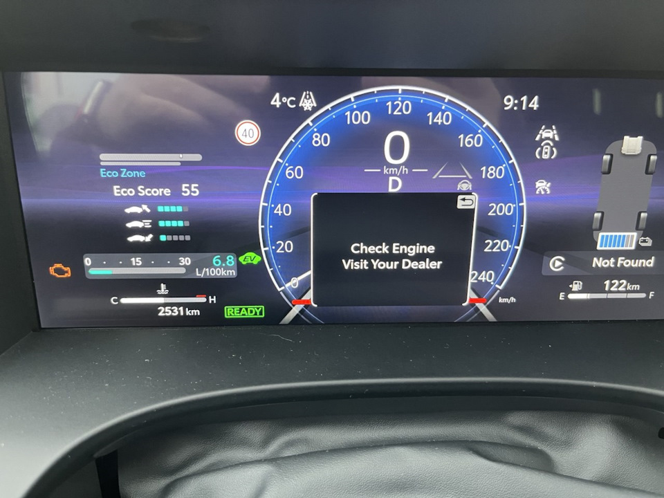 Первый Check Engine на Camry 80 — Toyota Camry (XV80), 2 л, 2024 года ...