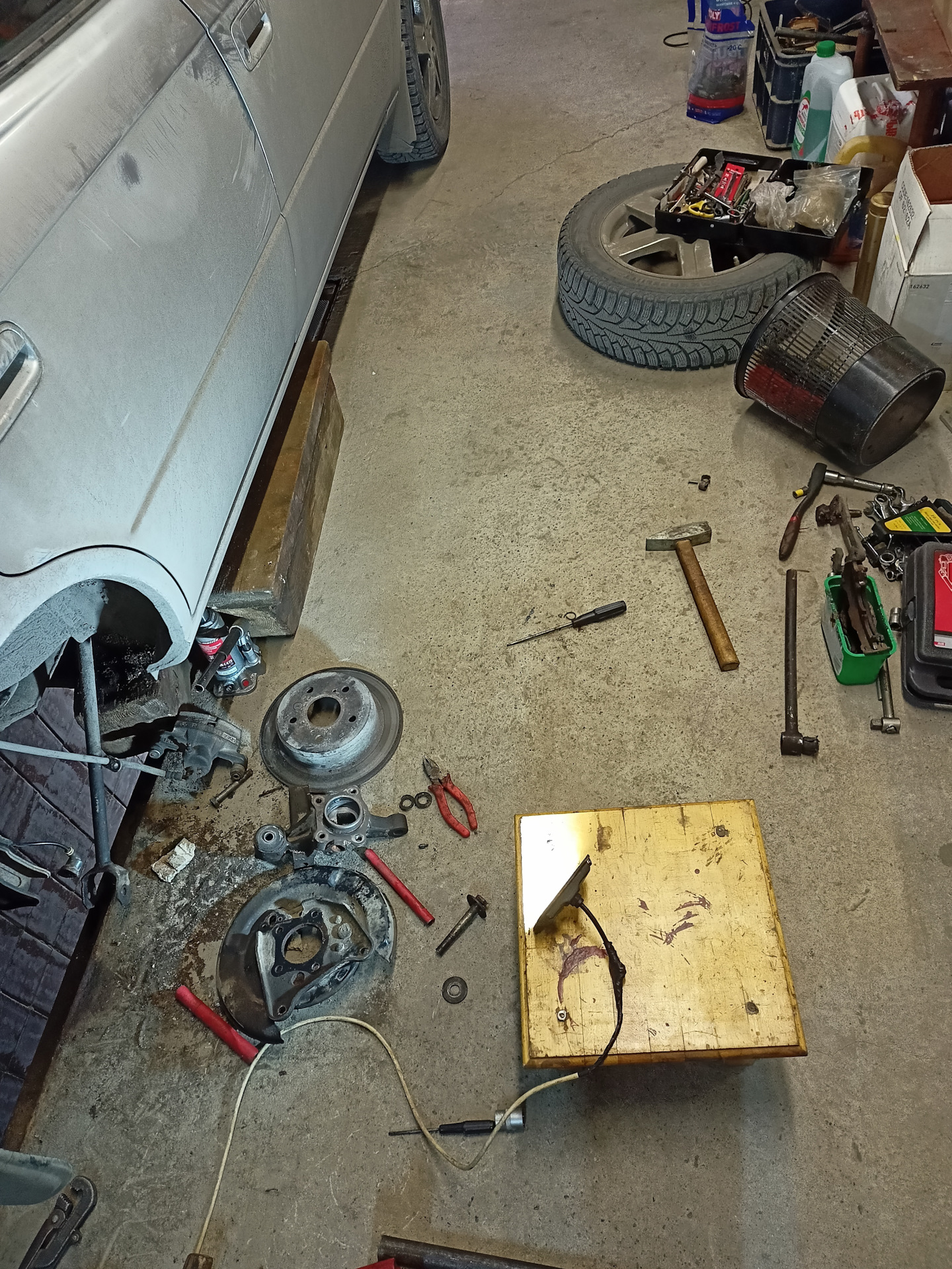 Замена тех-кого-нельзя-называть (задние тяги с плавающими СБ) — Toyota ...