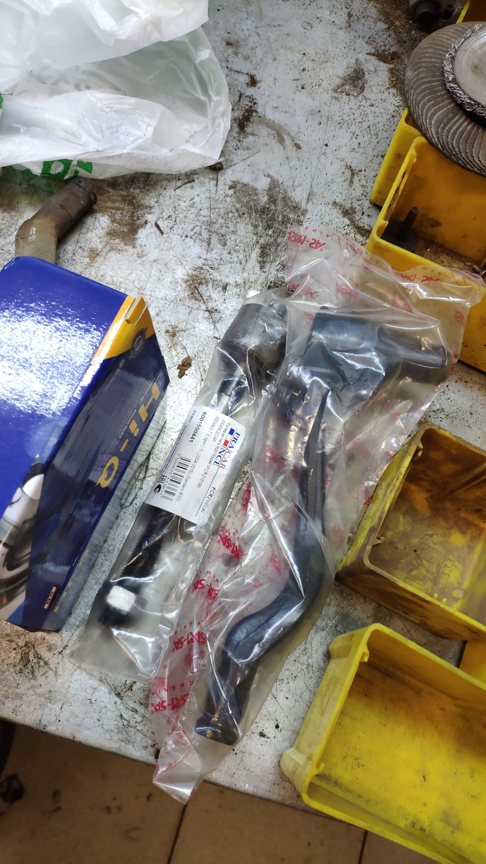 6001550441 Рулевая тяга в сборе RENAULT | Запчасти на DRIVE2