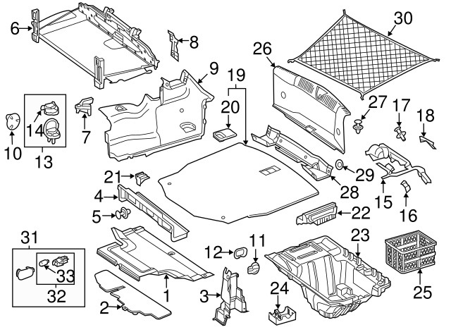 A2046840028 Упор полки багажного отделения Mercedes | Запчасти на DRIVE2