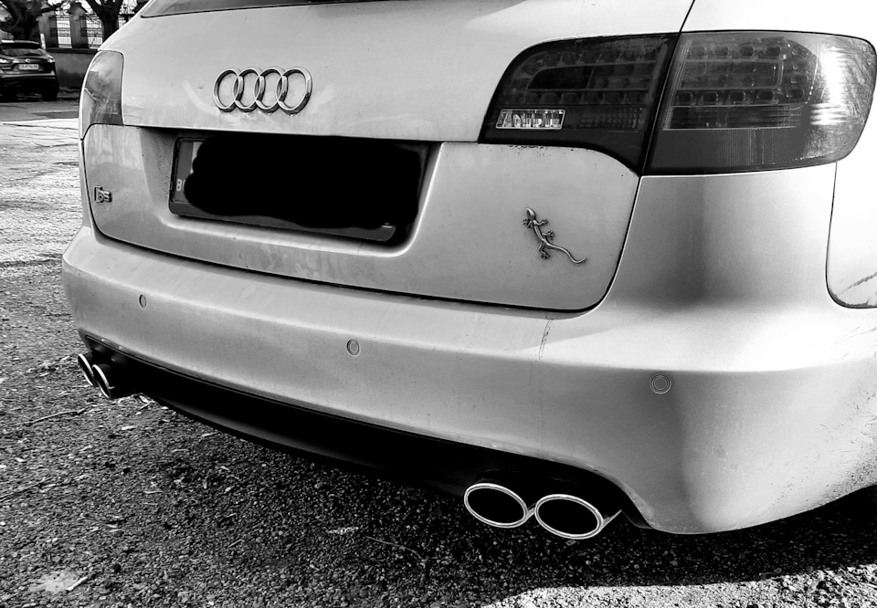 S вид сзади — Audi A6 Avant (C6), 3 л, 2006 года | стайлинг | DRIVE2