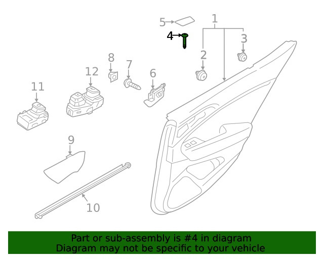 1249205163 ВИНТ-САМОРЕЗ D=3ММ KIA HYUNDAI | Запчасти на DRIVE2
