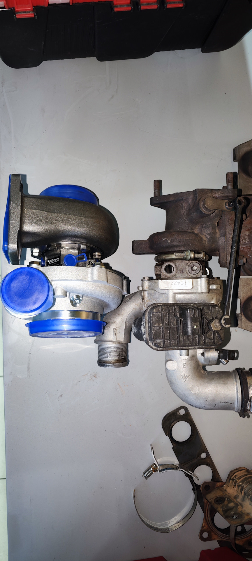 Получил турбину Pulsar GTX 3076 gen.2. Двойной шарикоподшипник. Проект ...