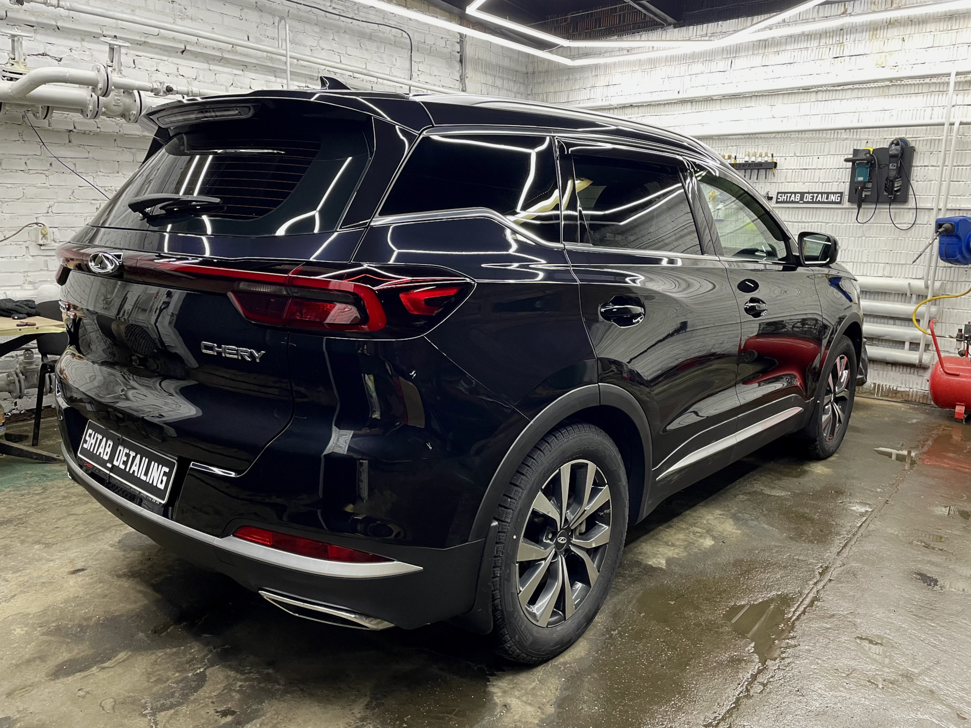 Полировка и керамика Cherry Tiggo 7Pro — DRIVE2