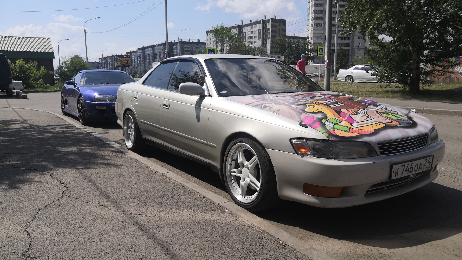 Toyota Mark II (90) 2.5 бензиновый 1993 | Robocop на DRIVE2