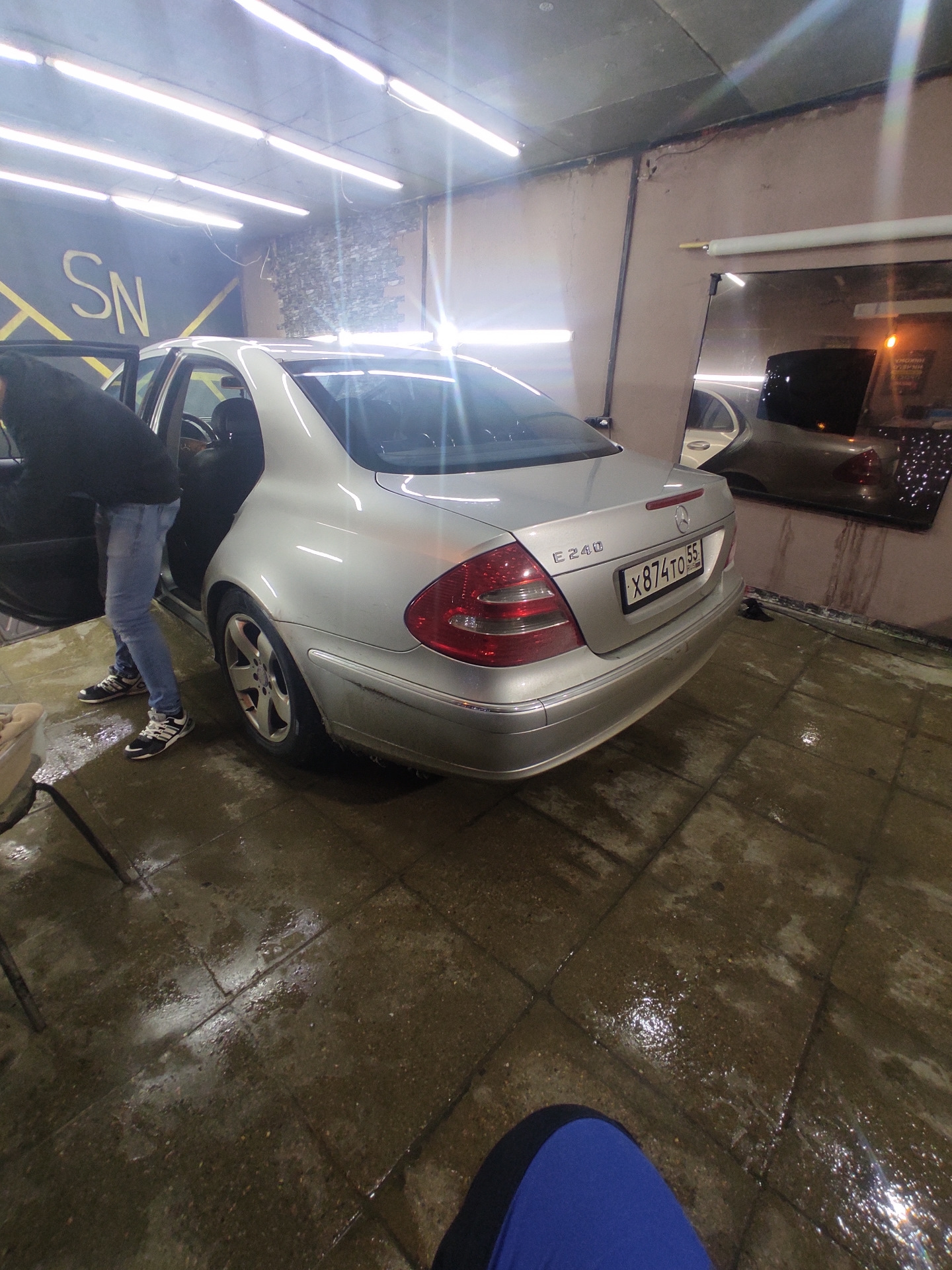 Тонировка — Mercedes-Benz E-Class (W211), 2,6 л, 2002 года | тюнинг ...