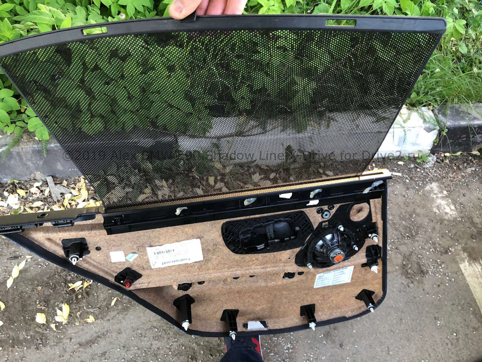 S417A Солнцезащитная штора окна двери Зд — BMW 3 series (E90), 2,5 л ...