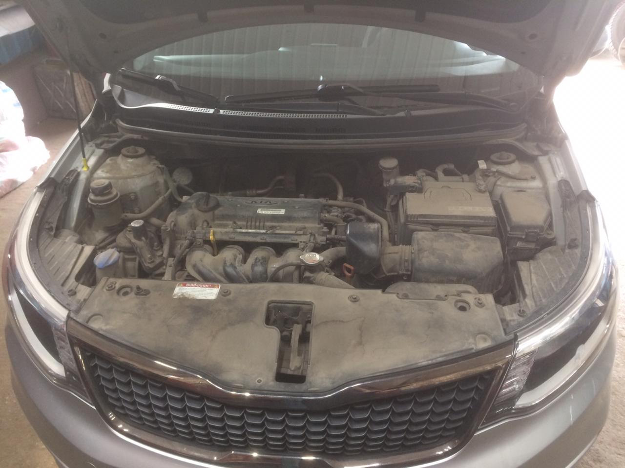 Kia Rio III двигатель G4FA . — DRIVE2