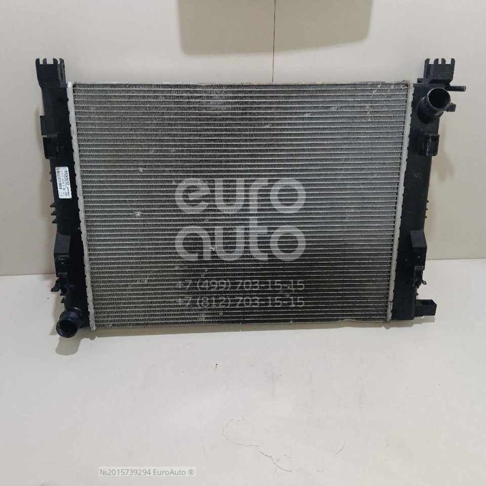 214100078R Радиатор сод RENAULT | Запчасти на DRIVE2