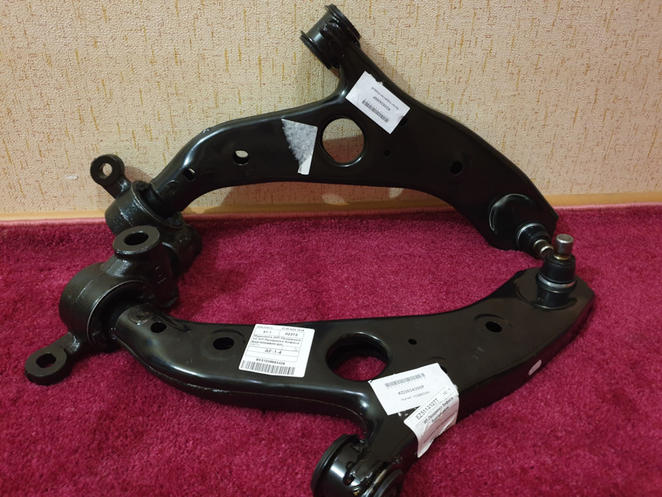 Замена передних рычагов — Mazda CX-5 (1G), 2 л, 2013 года | плановое ТО ...