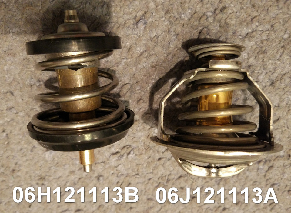 06J121113A Термостат системы жидкостного охлаждения VAG | Запчасти на ...