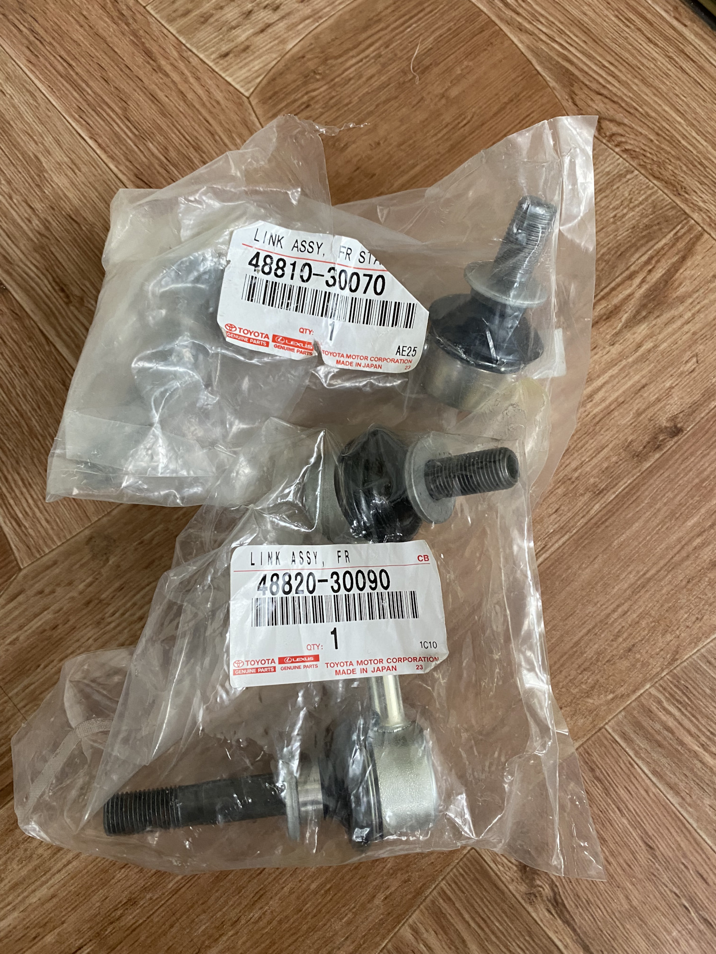 Замена стоек переднего стабилизатора — Lexus GS (S190), 3 л, 2007 года ...