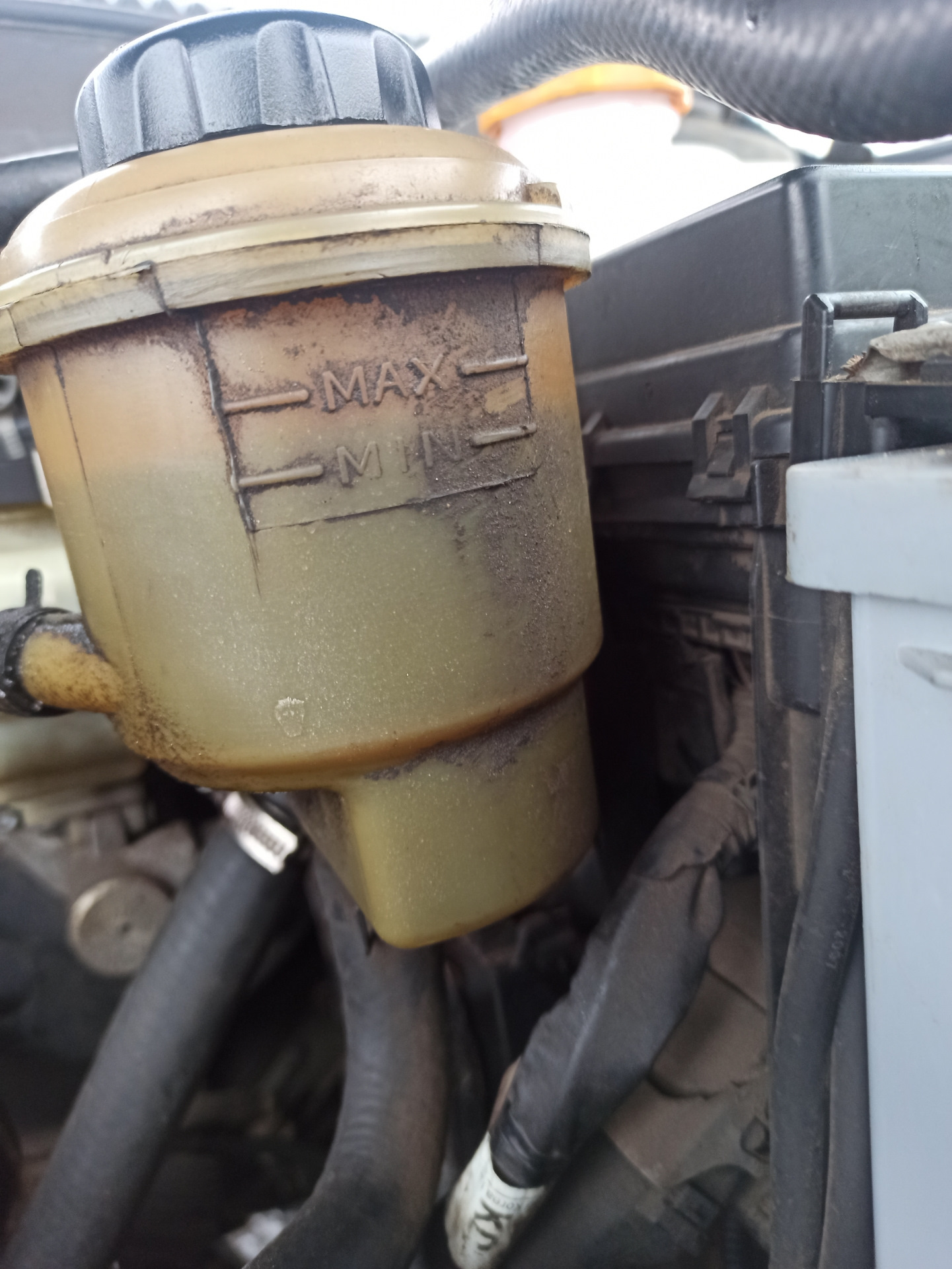 Замена трубок ГУР. — Chevrolet Captiva (1G), 2,4 л, 2008 года ...