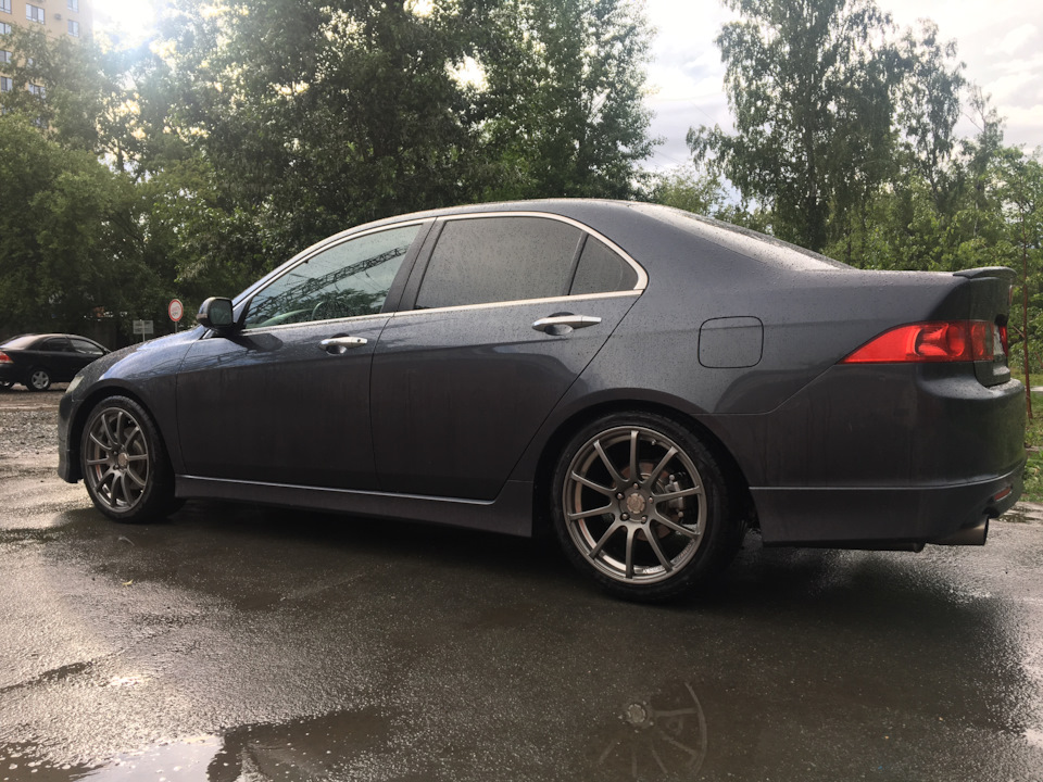 32. Пружины RSR+верхняя шаровая (555) — Honda Accord (7G), 2,4 л, 2006 ...