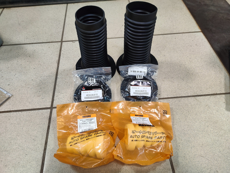 Передняя ходовая — Mitsubishi Outlander (3G), 2 л, 2012 года | визит на ...