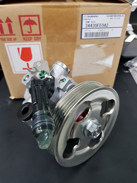 02. Замена насоса гидроусилителя — Subaru Impreza WRX (GD/GG), 2 л ...