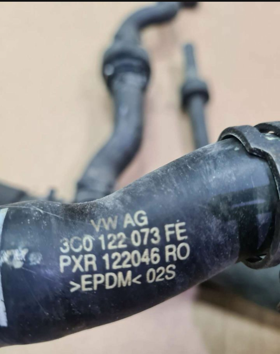 3C0122073FE Патрубок системы охлаждения Volkswagen VAG | Запчасти на DRIVE2
