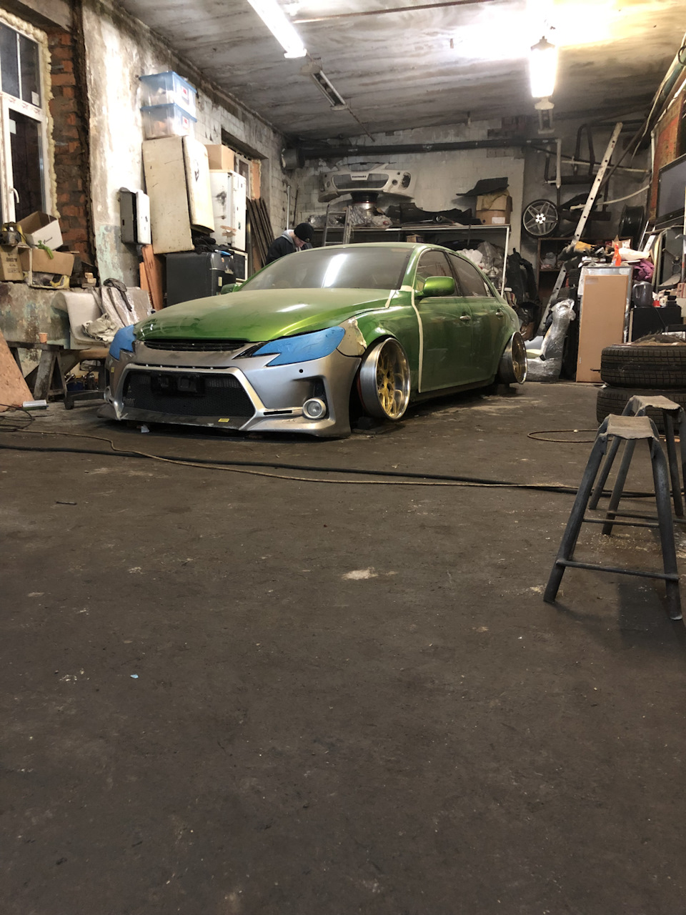 Процесс идёт — Toyota Mark X (GRX120), 2,5 л, 2007 года | стайлинг | DRIVE2