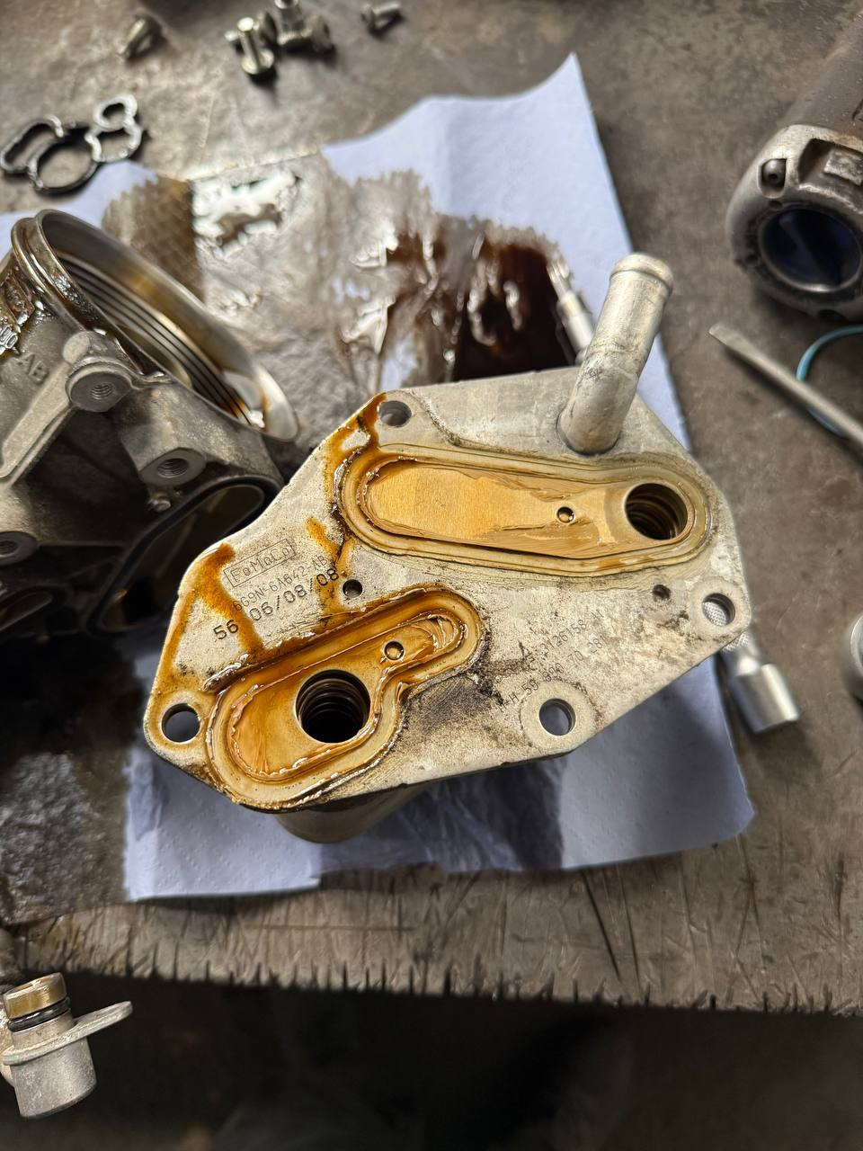 Ремонт системы охлаждения и ТО — Volvo XC60 (1G), 3 л, 2009 года ...