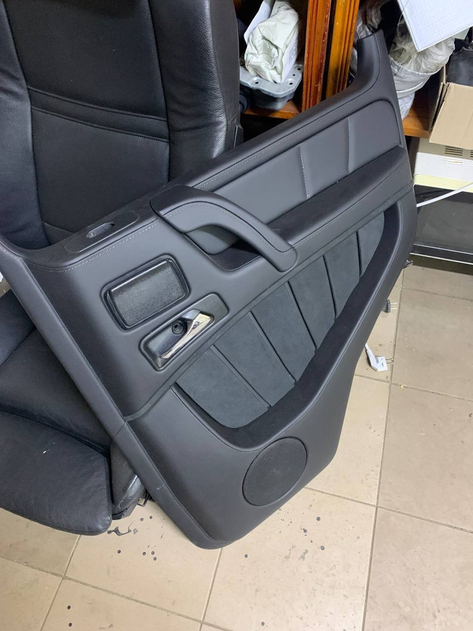 Начинаем перевоплощение интерьера — Mercedes-Benz G-Class (W463), 5 л ...