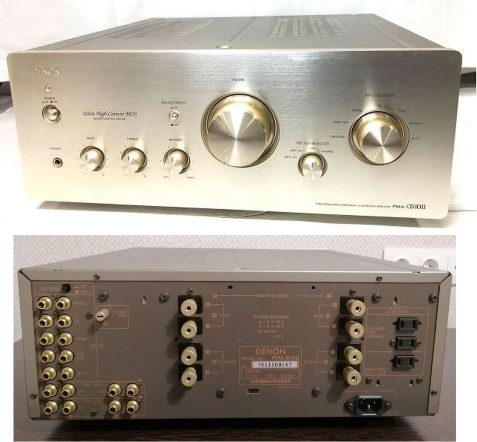 Denon возвращается — 2. Опять Denon. UHC-MOS: PMA-S1, POA-S10 + PRA-S10 ...