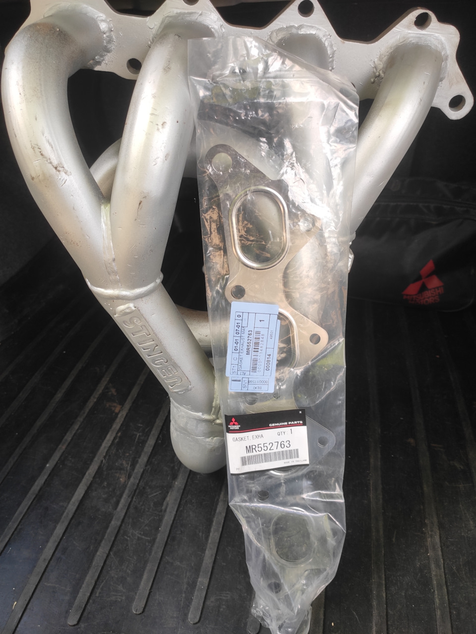 MR552763 Прокладка выпускного коллектора Mitsubishi | Запчасти на DRIVE2