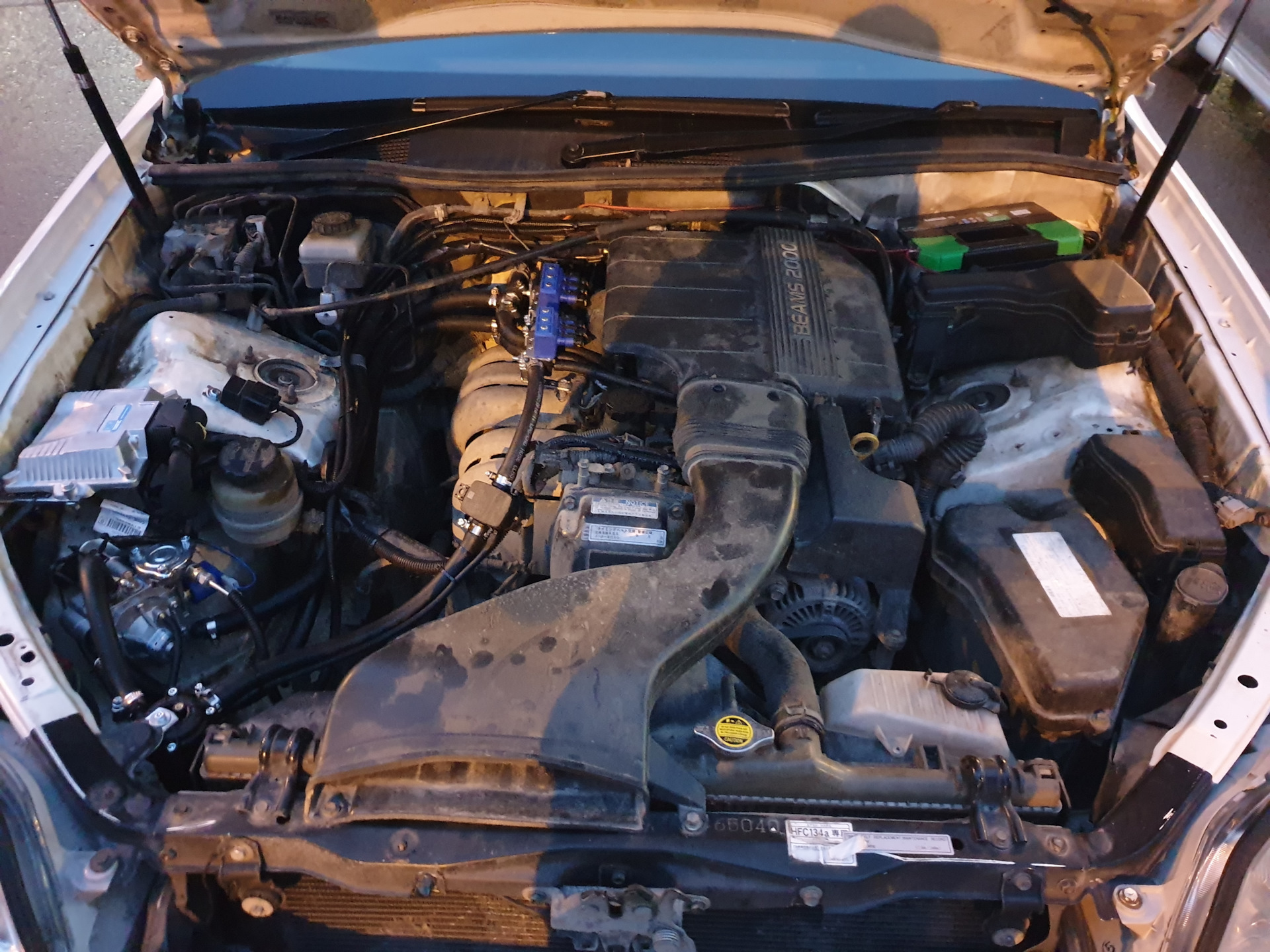 ГБО! — Toyota Mark II (110), 3 л, 2001 года | тюнинг | DRIVE2