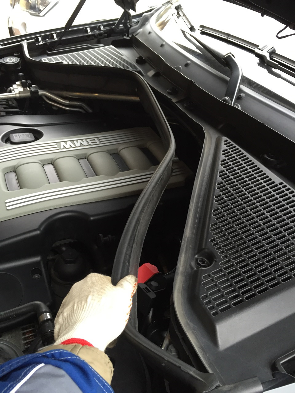 Перегородки моторного отсека BMW X5 E70 — DRIVE2