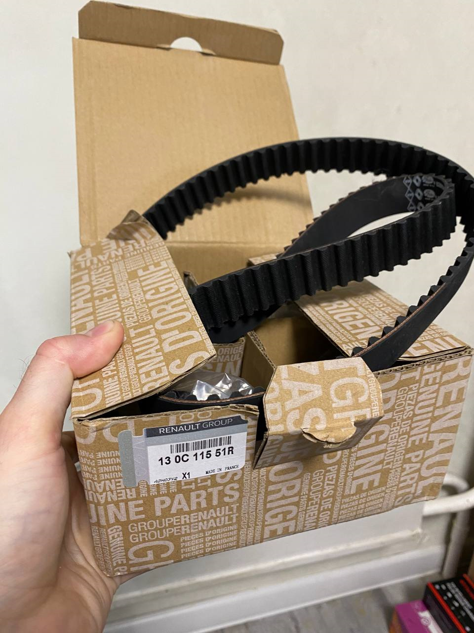 130C11551R Комплект ремня ГРМ Duster Рено Дастер RENAULT | Запчасти на ...