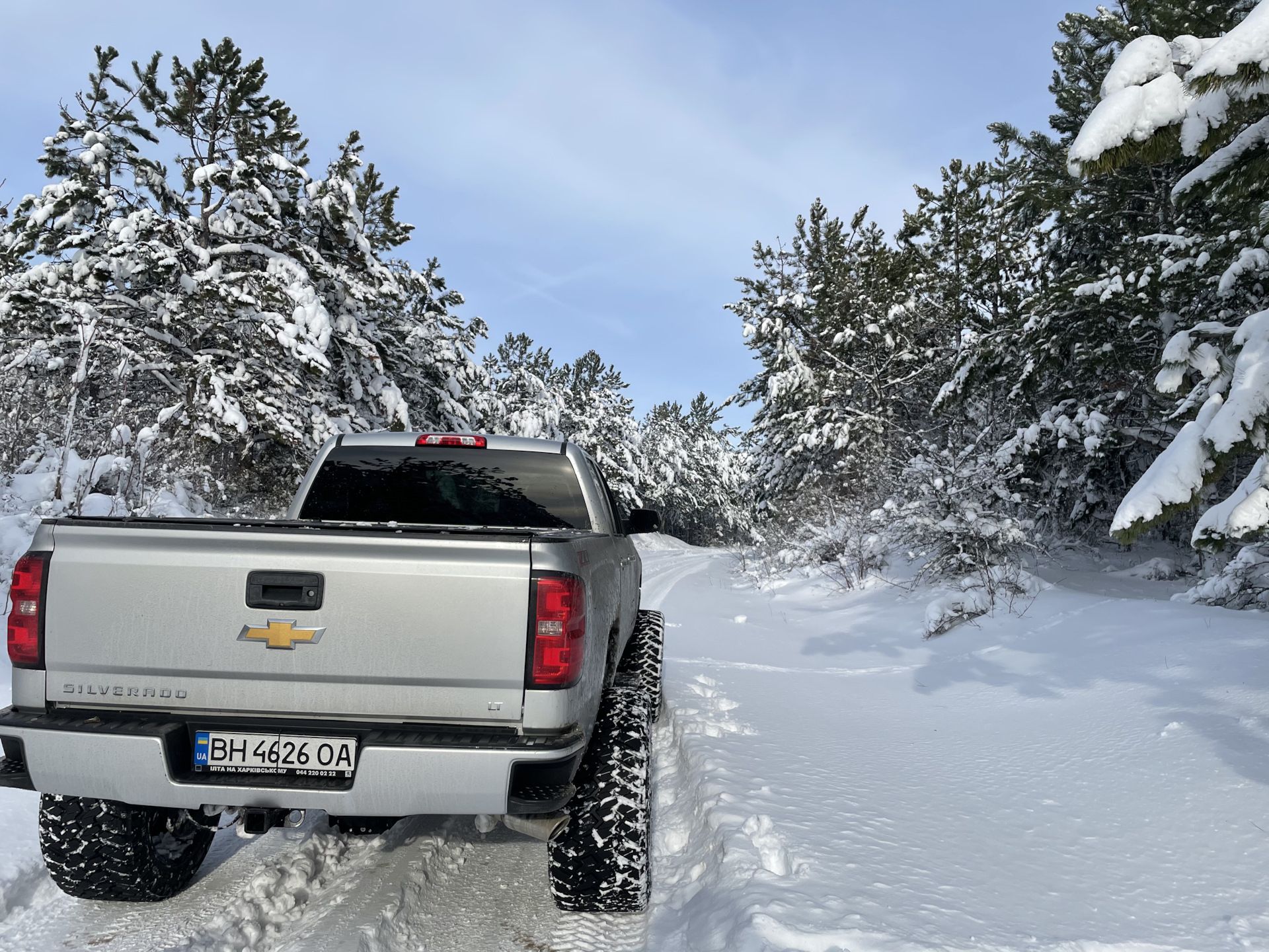 Let it snow — Chevrolet Silverado (K2XX), 5,3 л, 2018 года | покатушки ...