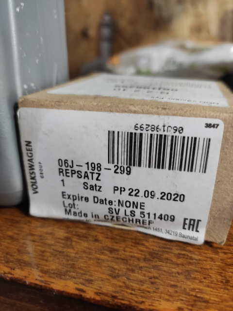 06J198299 Ремкомплект натяжителя VAG | Запчасти на DRIVE2