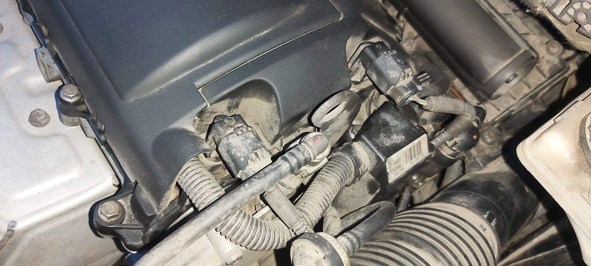 Замена цепи и ремня навесного. На сервисе. — Peugeot 308 (1G), 1,6 л ...