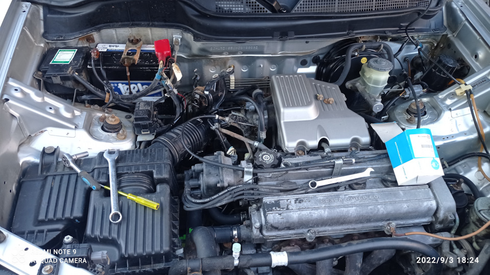 Замена топливного фильтра тонкой очистки — Honda CR-V (RD1, RD2), 2 л ...