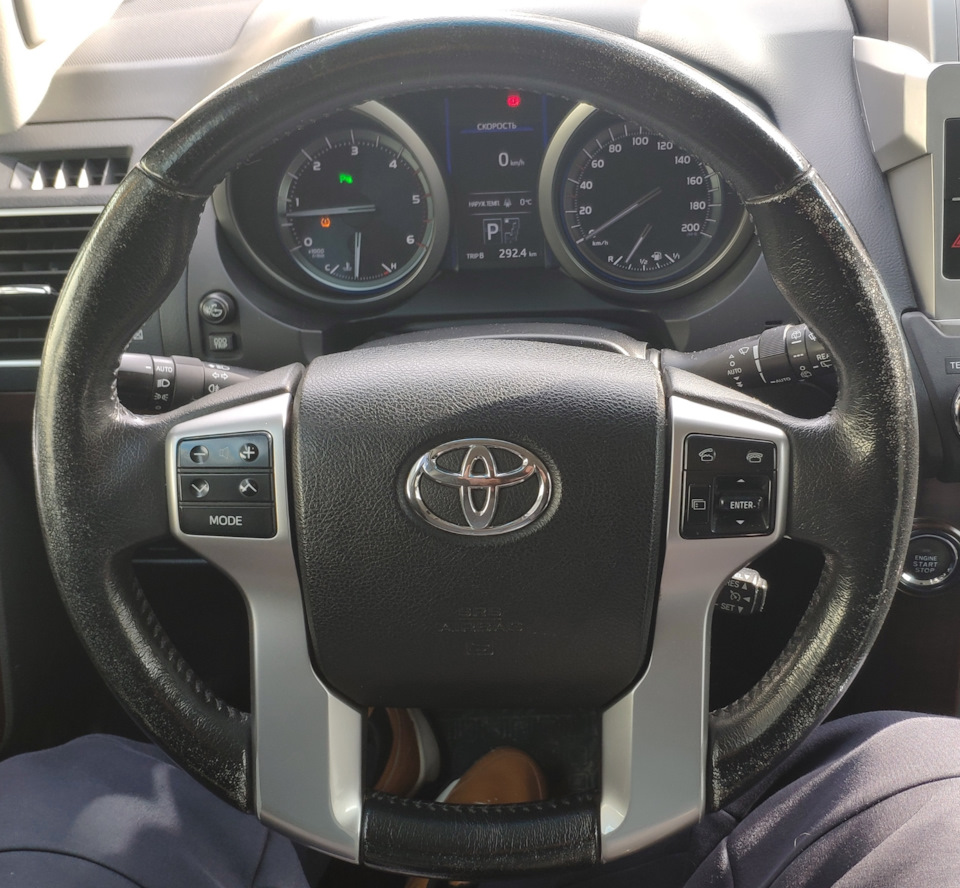 Перетяжка руля… — Toyota Land Cruiser Prado 150-series, 3 л, 2014 года ...