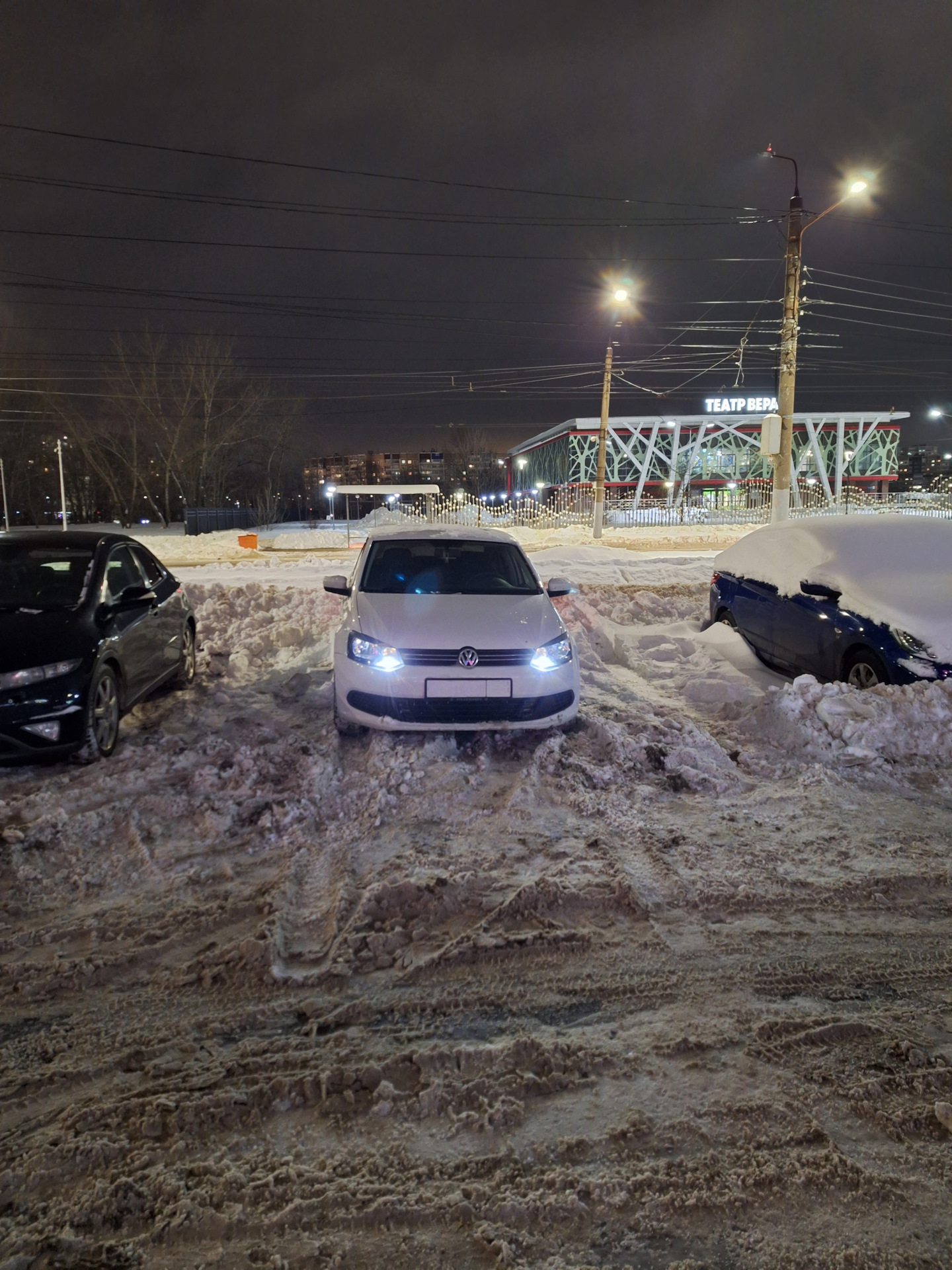 Светодиодные лампочки в габариты — Volkswagen Polo Sedan, 1,6 л, 2011 ...