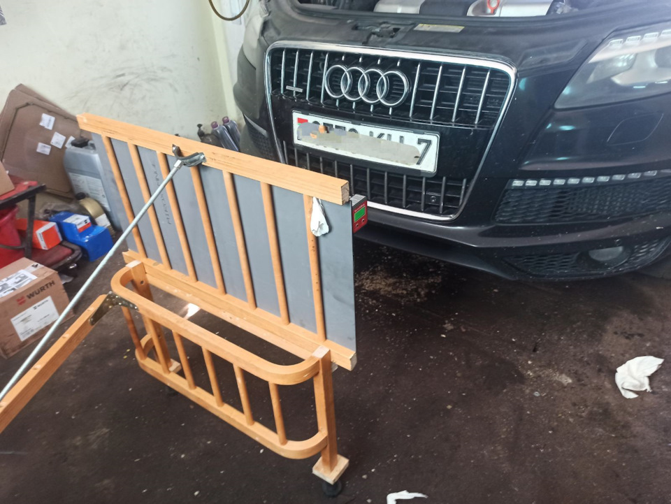 Юстировка ACC (Adaptive Cruise Control) by HOMEMADE — Audi Q7 (1G), 3 л ...