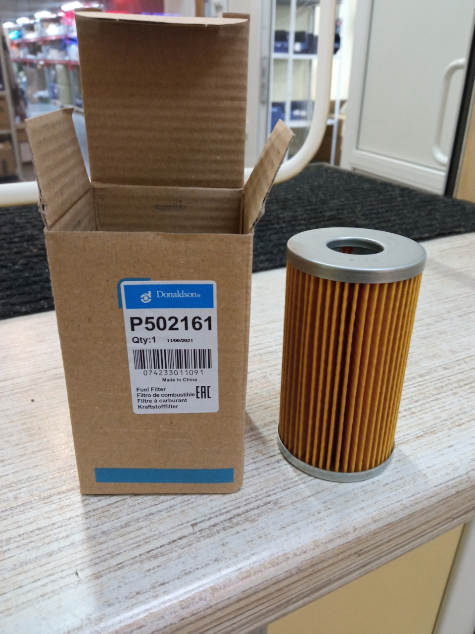 P502161 Фильтр топливный DONALDSON | Запчасти на DRIVE2