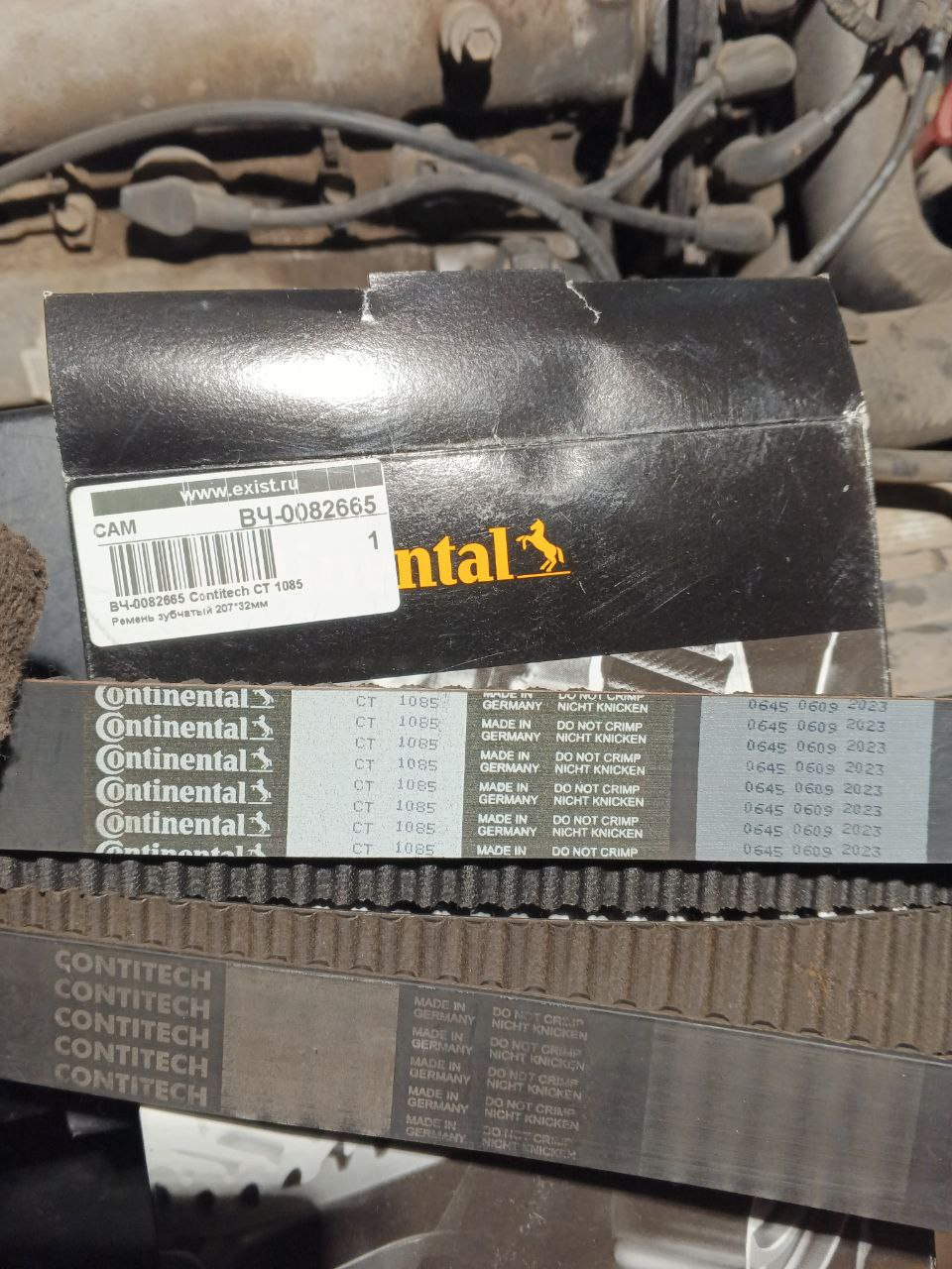 CT1085 Ремень ГРМ CONTITECH | Запчасти на DRIVE2
