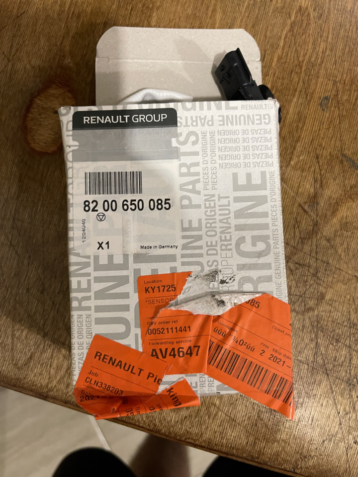 8200650085 Лямбда-зонд RENAULT | Запчасти на DRIVE2