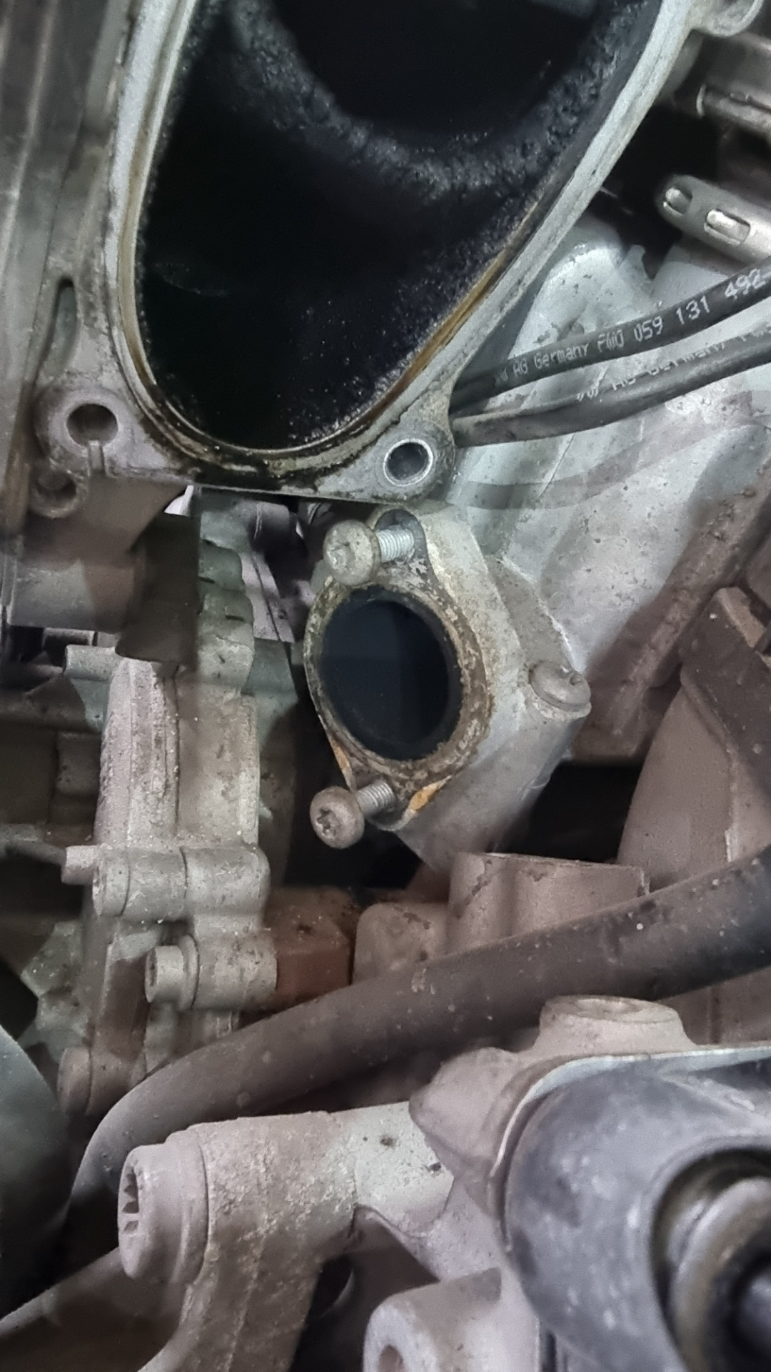 Финал вскрытия мотора — Volkswagen Touareg (2G), 3 л, 2012 года ...