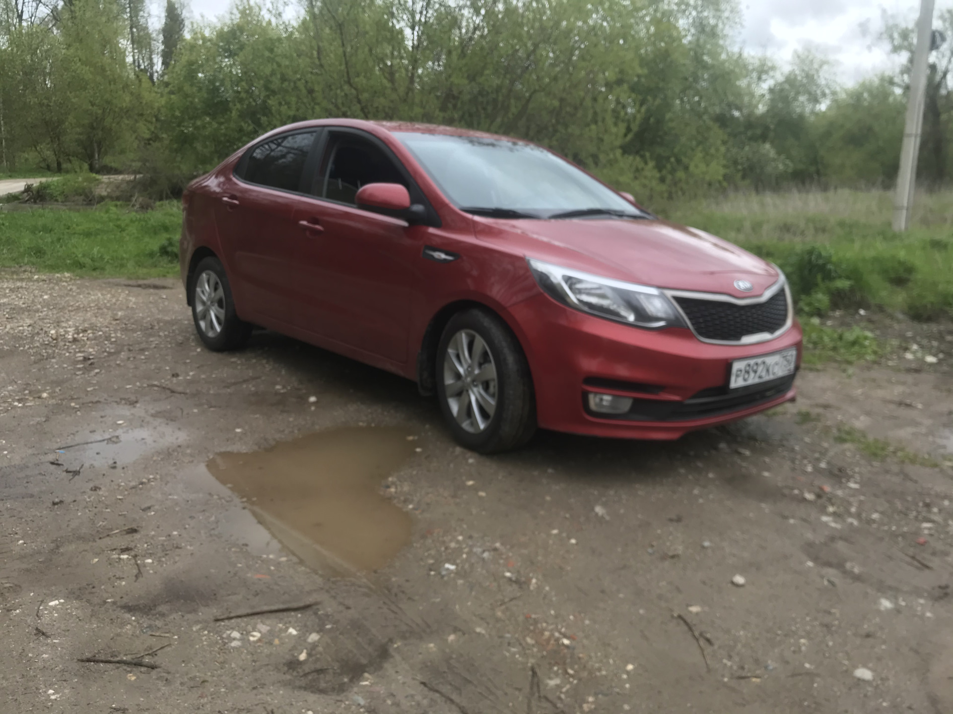 То — KIA Rio (3G), 1,4 л, 2015 года | плановое ТО | DRIVE2