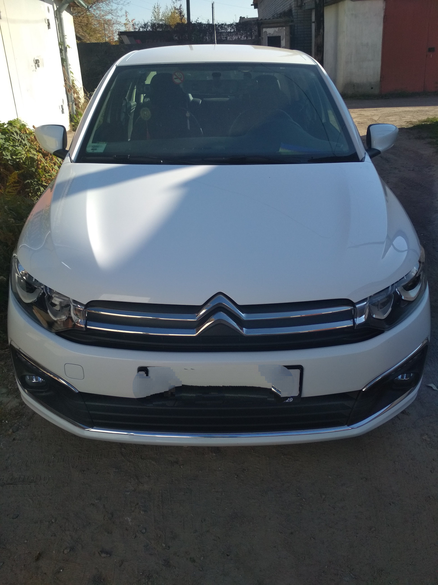 Немного хрома. — Citroen C-Elysee, 1,6 л, 2017 года | тюнинг | DRIVE2