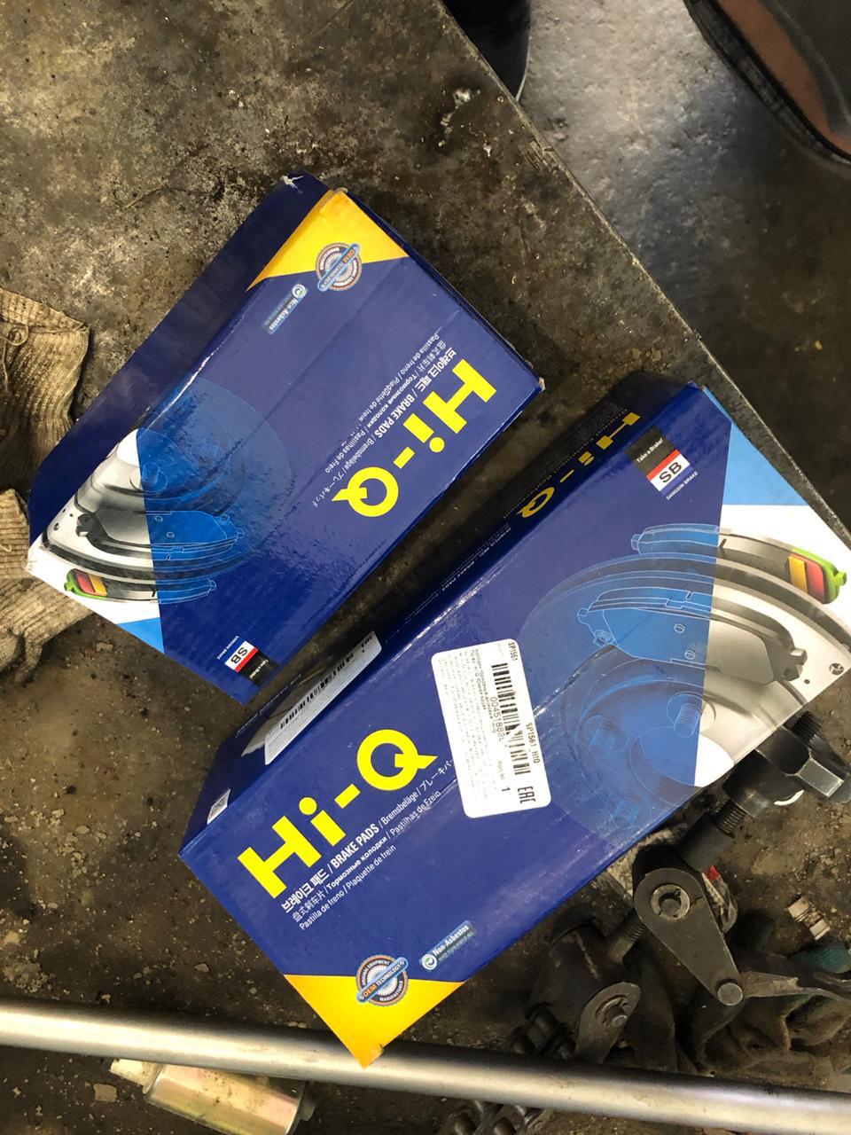 SP1561 Колодки тормозные передние SANGSIN | Запчасти на DRIVE2