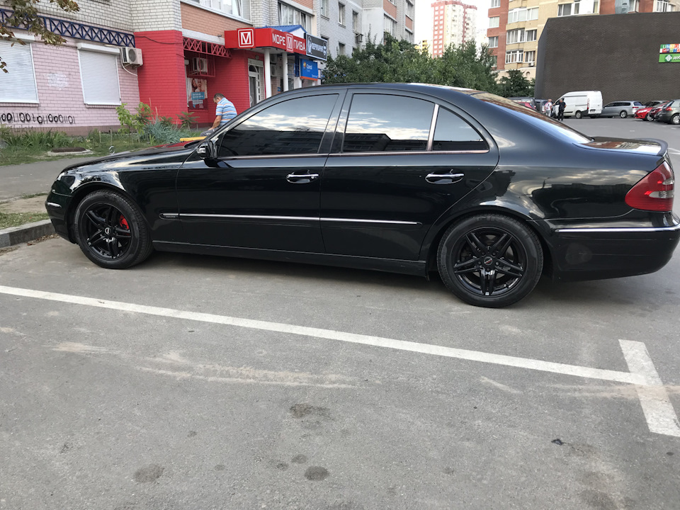 Ручная полировка — Mercedes-Benz E-Class (W211), 2,2 л, 2003 года ...