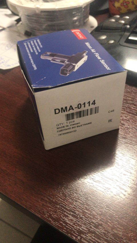 DMA0114 Расходомер воздуха DMA-0114 DENSO | Запчасти на DRIVE2