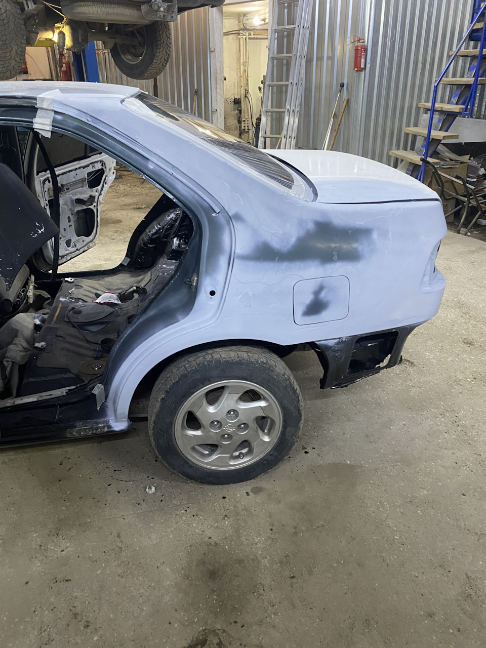Передняя подвеска — Renault Logan (1G), 1,6 л, 2011 года | визит на ...
