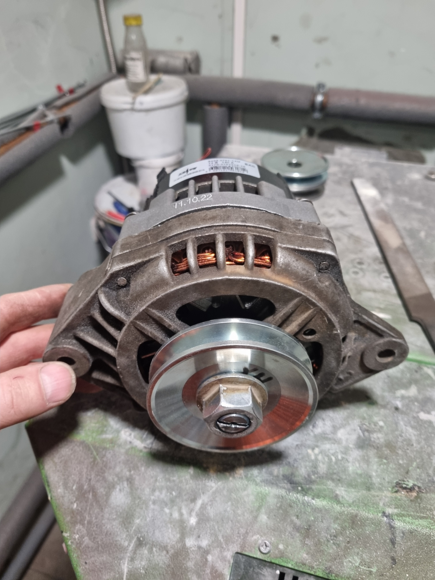 Гегератор на 140А от приоры на ниву( 9402.3701-14М) — Lada 4x4 5D, 1,7 ...